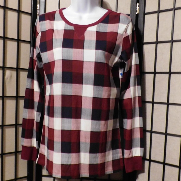 Target | Tops | Target Red And Black Plaid Pullover Nwt | Poshmark